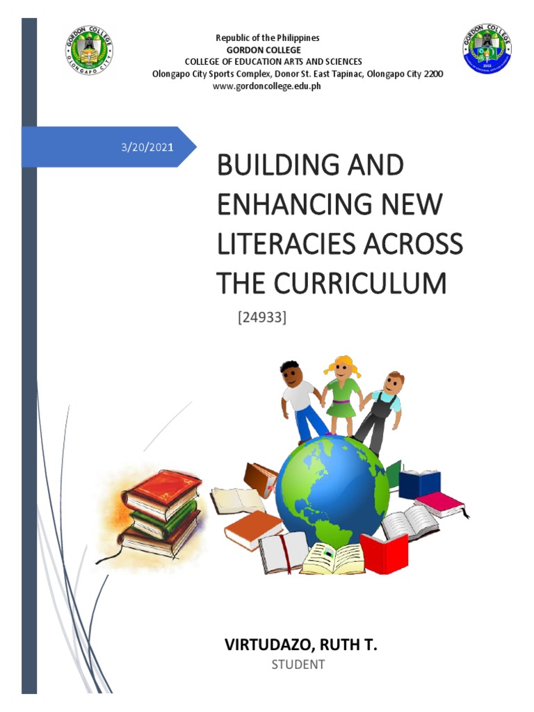 Building and Enhancing New Literacies Across The Curriculum: Virtudazo ...