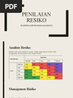 Penilaian Matriks Risiko K3 | PDF