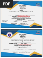 Ict Coordinator Esat Certification Template | PDF