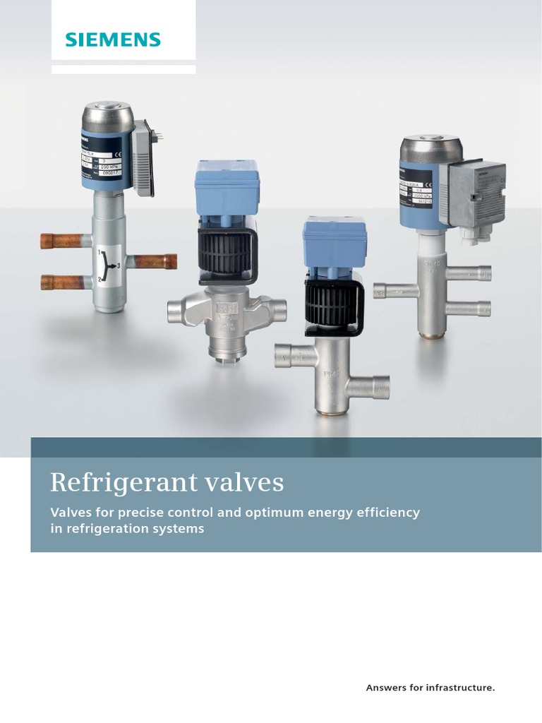 Siemens Valve | PDF | Heat Exchanger | Valve