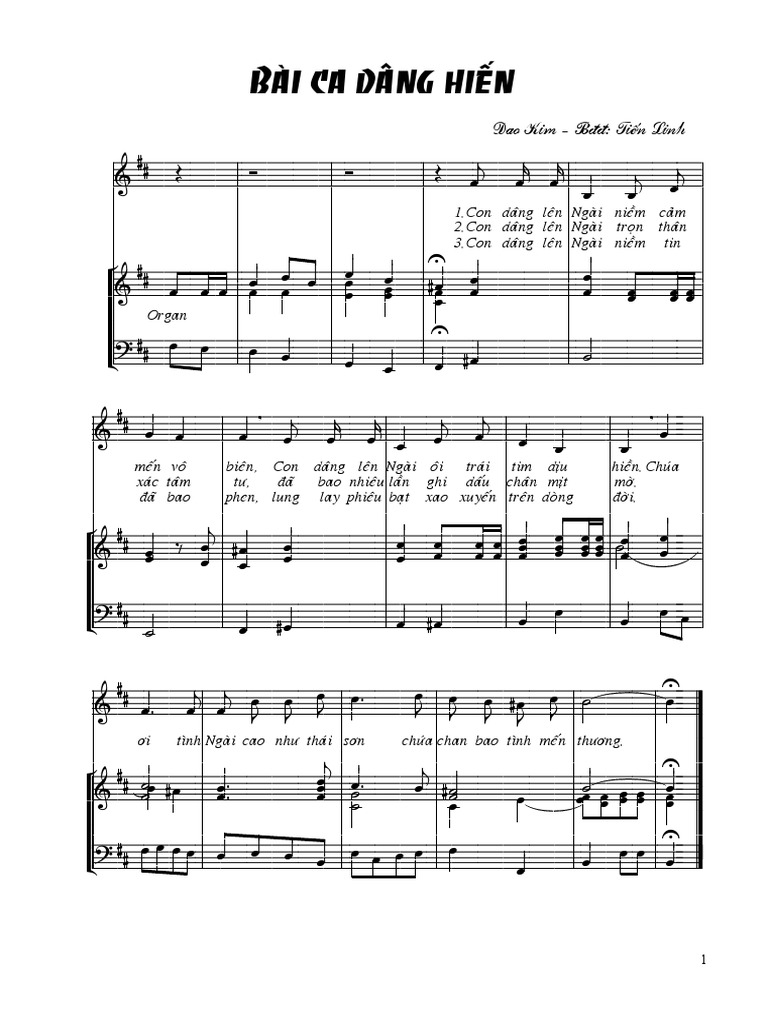 Bai Ca Dang Hien | PDF