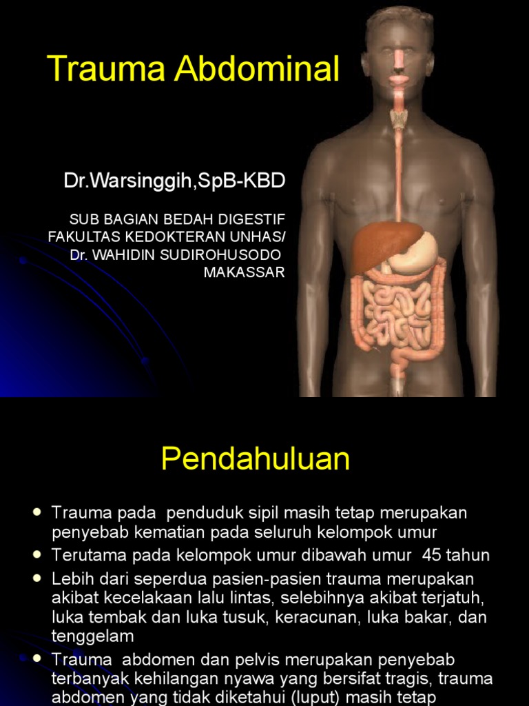 Trauma Abdominal | PDF