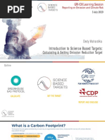 SBTi Target Setting Tool | PDF | International Energy Agency | Climate ...