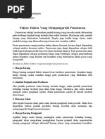 Batas Kemungkinan Produksi (PPF) | PDF