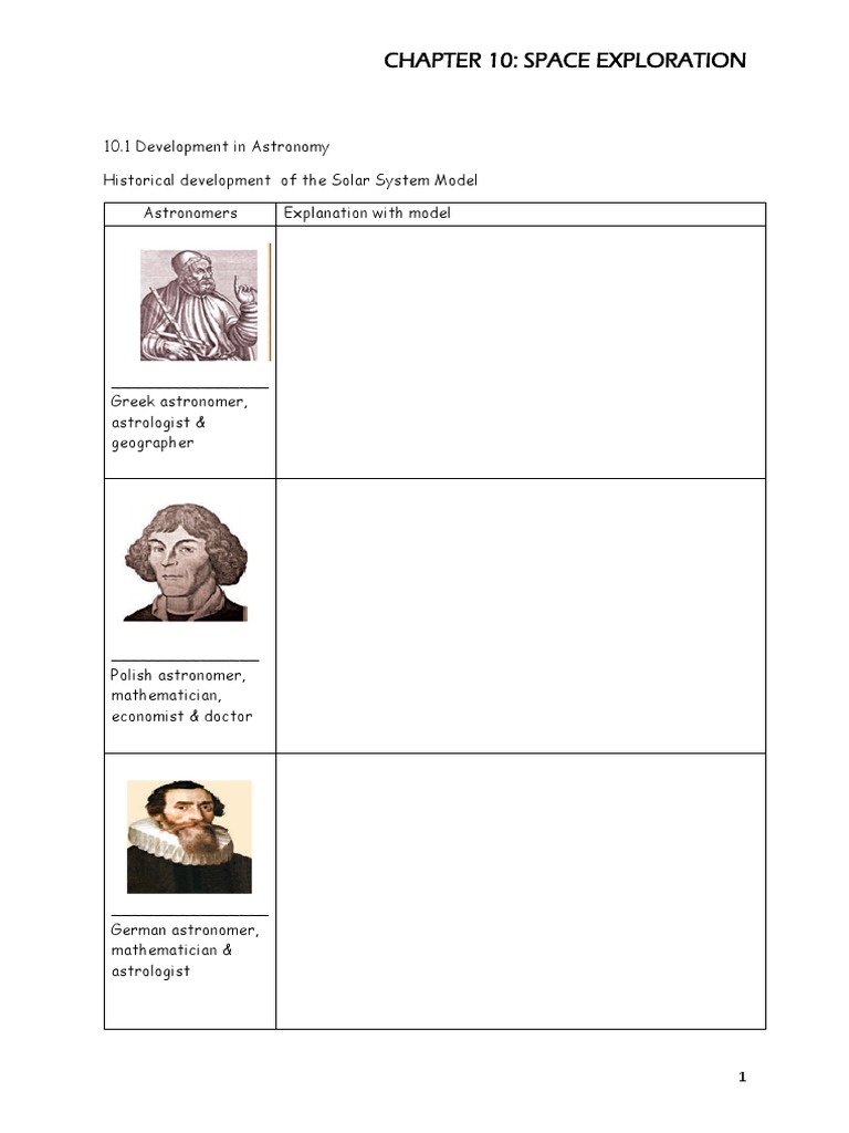 Module C10 Space Exploration | PDF | Space Exploration | Telescope