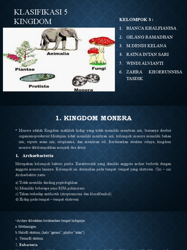 Klasifikasi 5 Kingdom | PDF