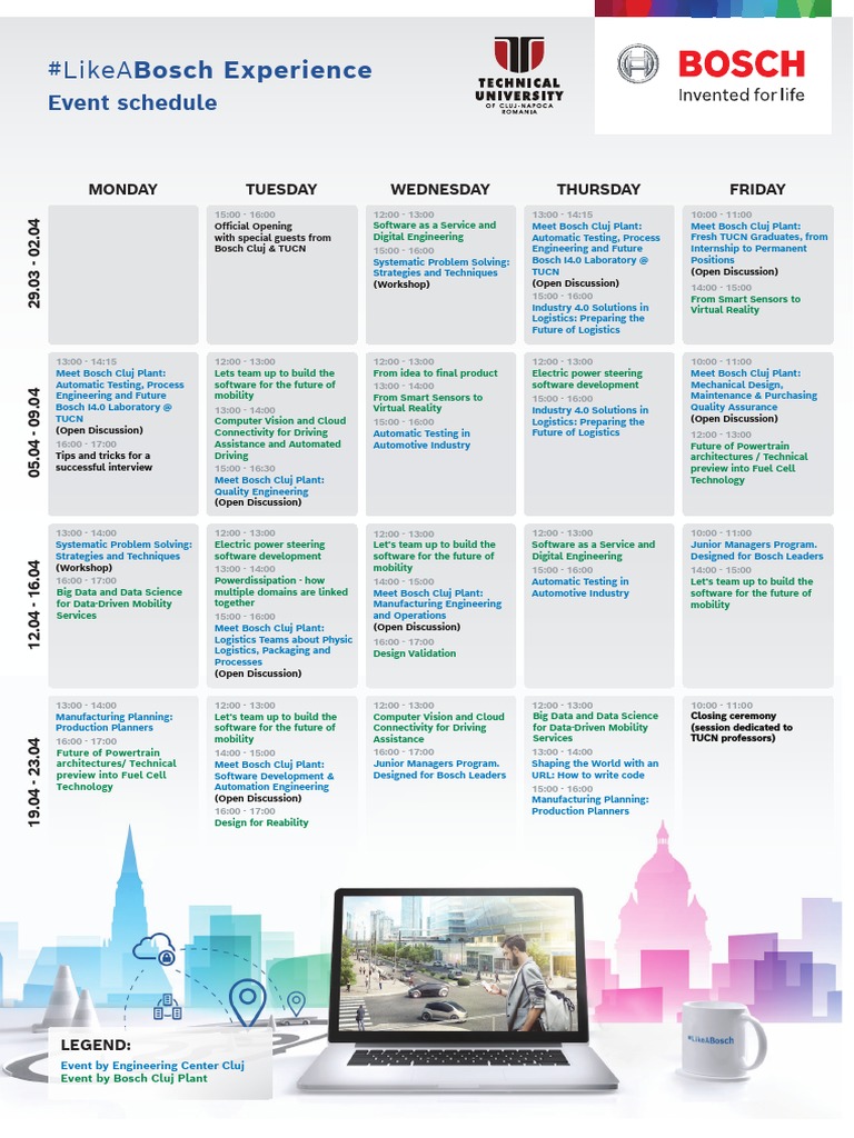 Calendar Like A Bosch Experience | PDF | Data Science | Engineering
