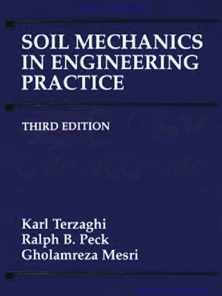 Soil Mechanics in Engineering Practice | PDF | Nature