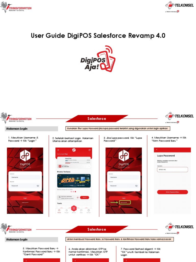 User Guide DigiPOS Salesforce Revamp | PDF