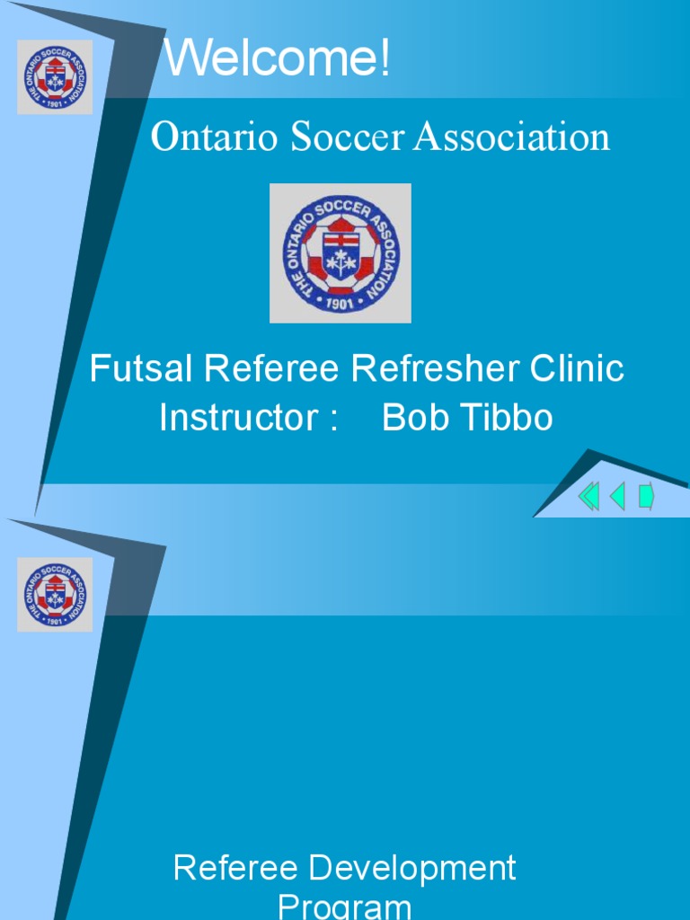 Futsal Referee Laws | PDF | Referee | Association Football