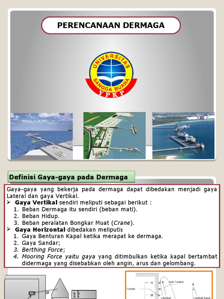 Materi 6. PERENCANAAN DERMAGA | PDF