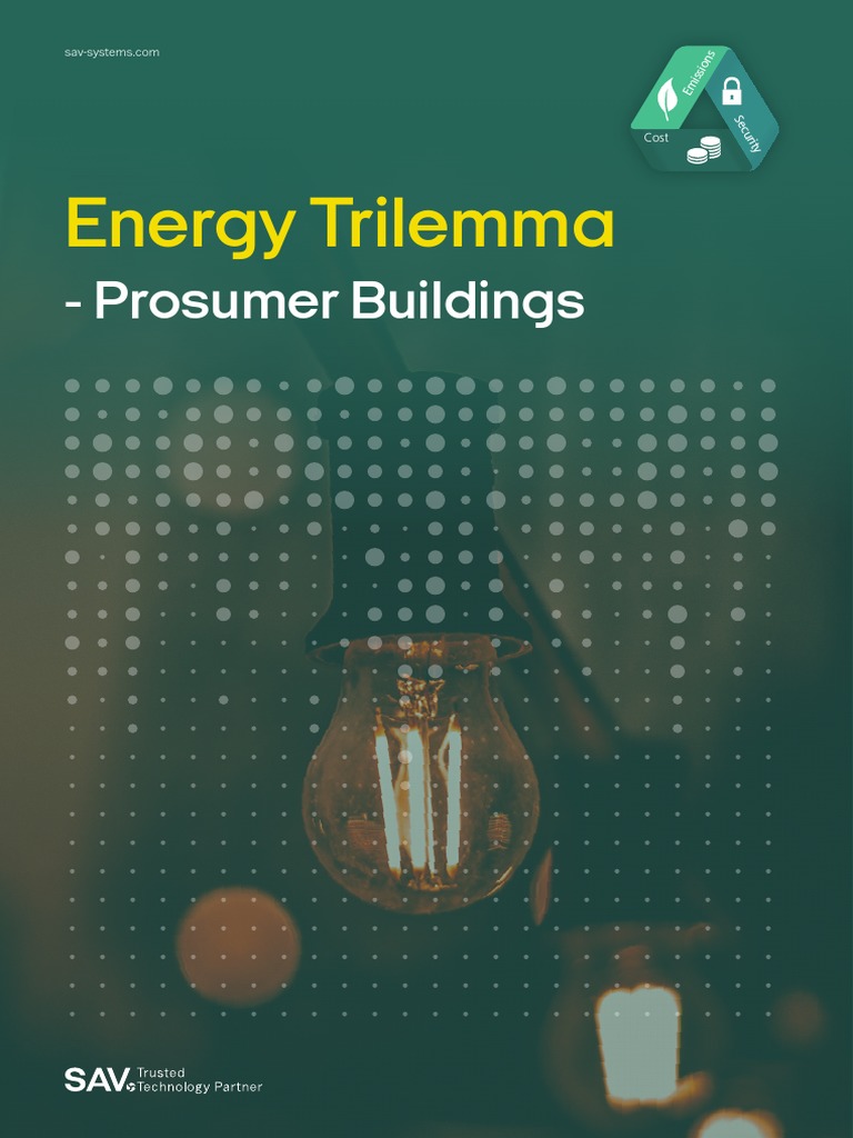 Energy Trilemma Prosumer Buildings | PDF | Cogeneration | Power Station