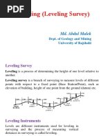 Levelling PDF | PDF | Surveying | Microsoft Excel