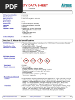 MSDS Un1002 Compressed Air | PDF | Safety | Occupational Safety And Health