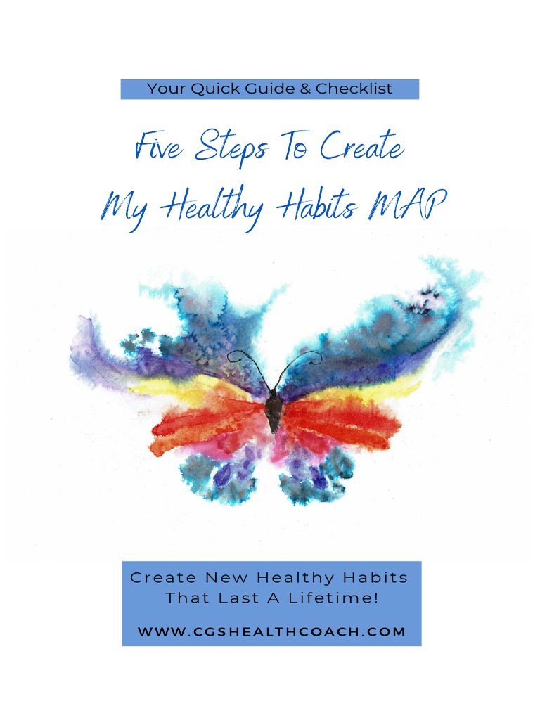 My Healthy Habits MAP Five Steps To Create: Your Quick Guide ...