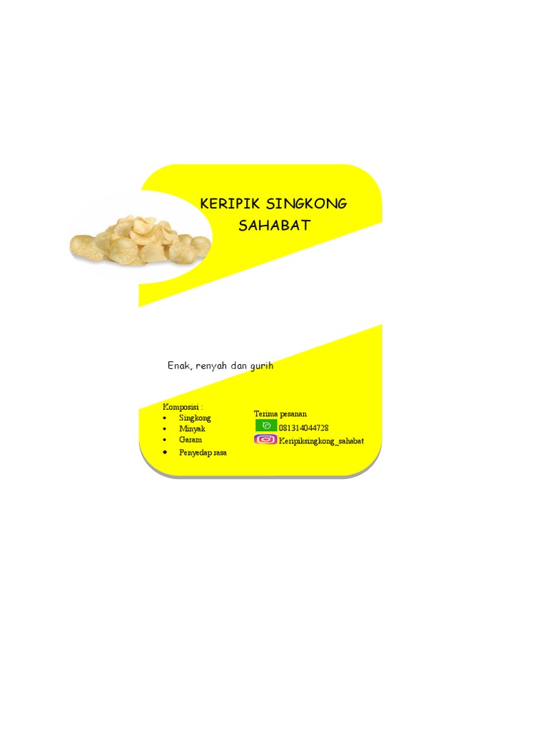 Logo Keripik Singkong | PDF