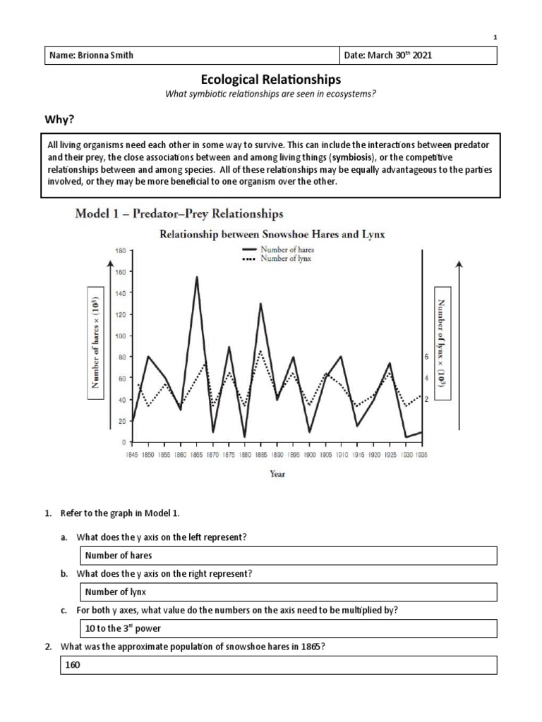 Ecological Relationships: What Symbiotic Relationships Are Seen in ...