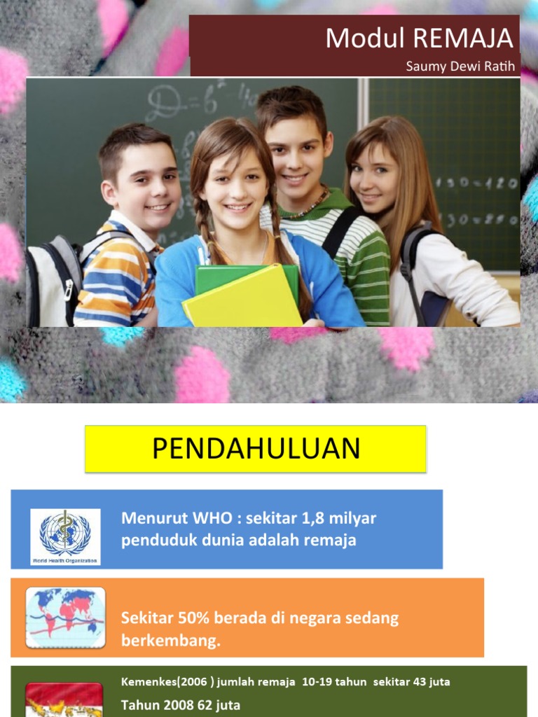 Modul Remaja Saumy | PDF | Kesehatan Holistik