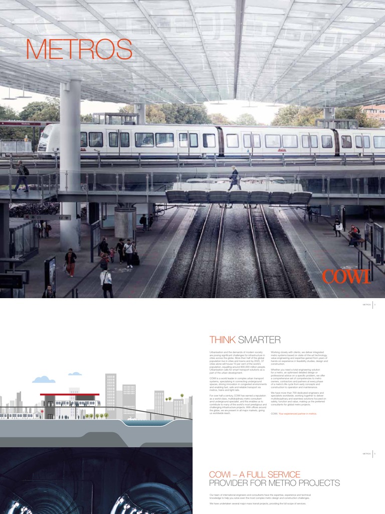 Metros | PDF | Rapid Transit | Environmental Impact Assessment
