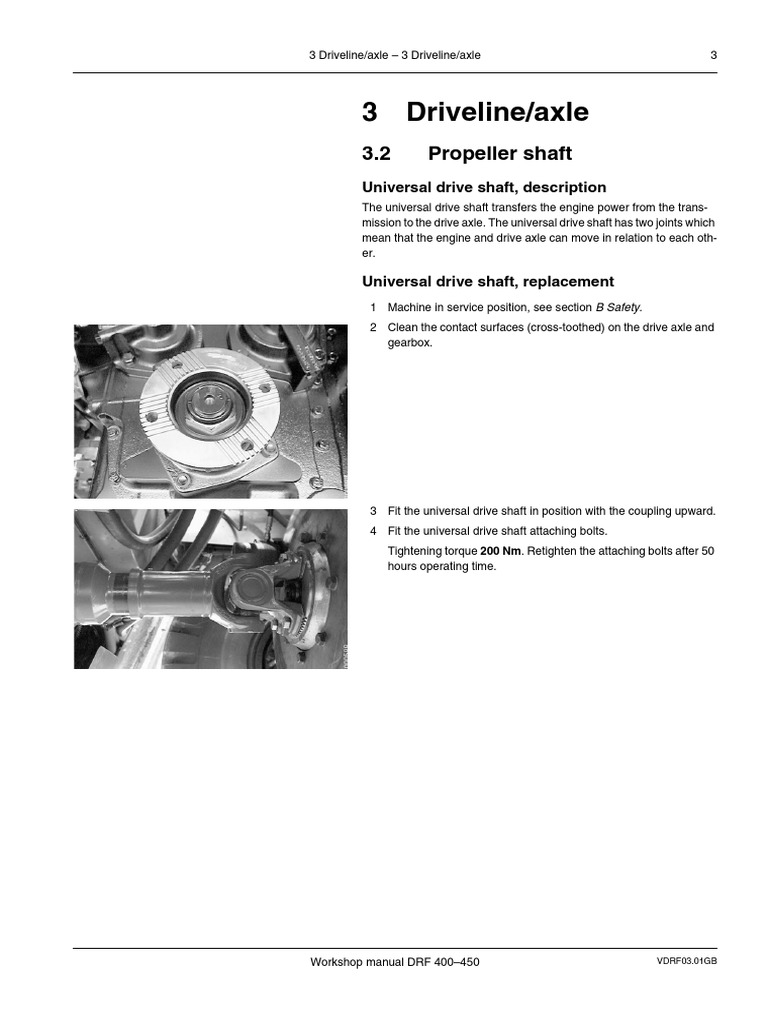 Kalmar DRF 450 Drive Axle | PDF | Axle | Brake
