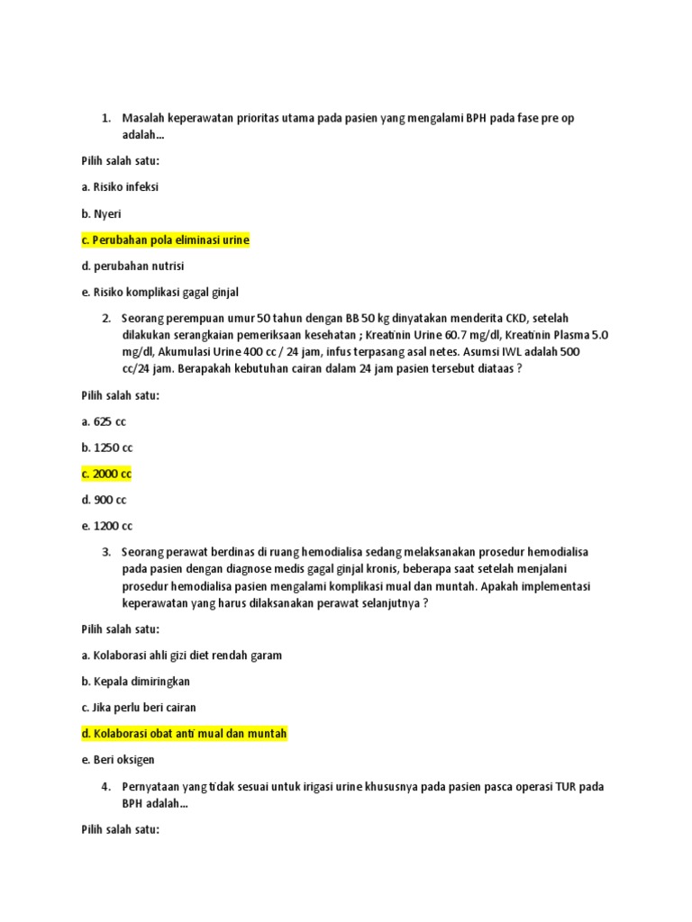 Soal KMB 2 UAS | PDF