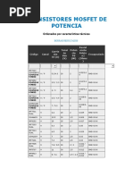 Transistor Equivalence Table | PDF | Semiconductor Devices | Semiconductors