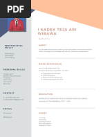 Grey Clean CV Resume Photo | PDF