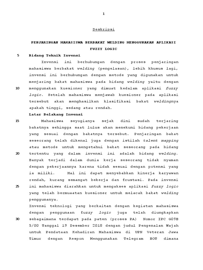 PATEN SEDERHANA (USULAN) - Revisiklaim | PDF