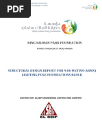 High Mast Foundation Layout - Diagram | PDF | Civil Engineering ...