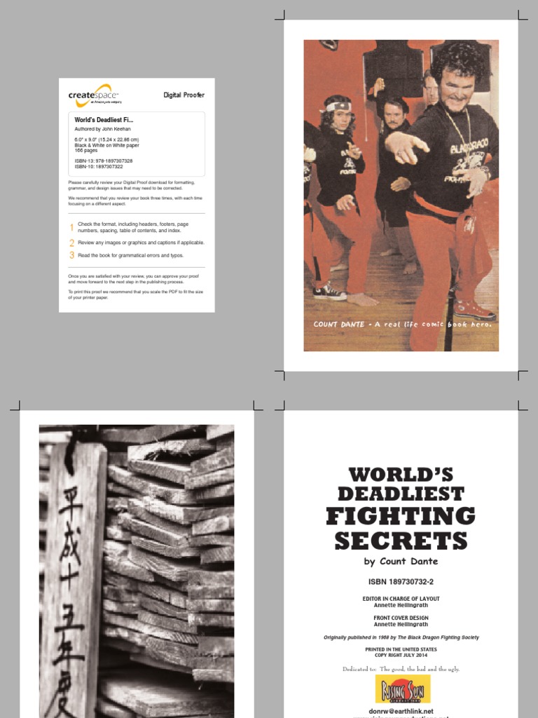 Worlds Deadliest Fighting Secrets - Count Dante | PDF | East Asian ...