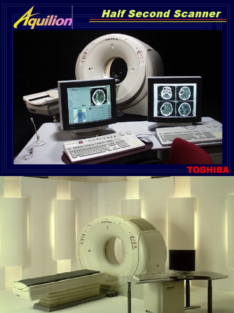 Aquilion Outline97e | PDF | Vacuum Tube | Ct Scan