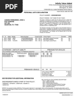 Texas Liability Insurance Card | PDF | Insurance | Service Industries