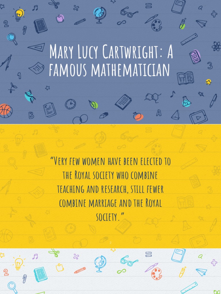 Mary Lucy Cartwright