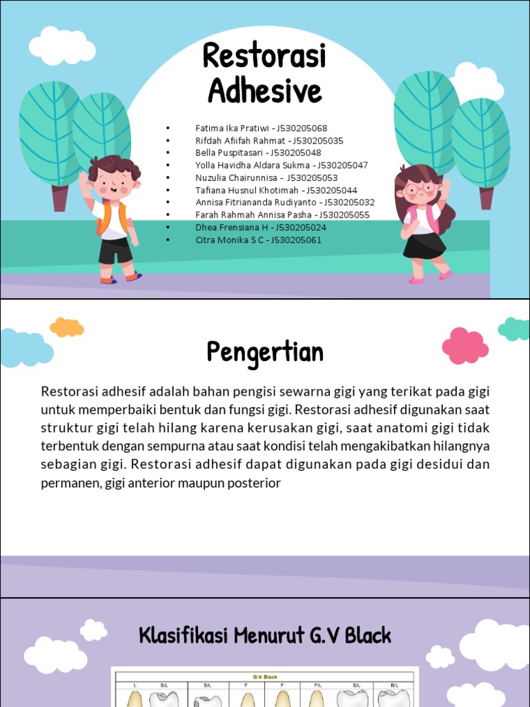 IKGA Restorasi Adhesive | PDF