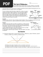 Lens Ray Diagram Worksheet | PDF
