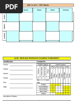 ECRS Checksheet | PDF