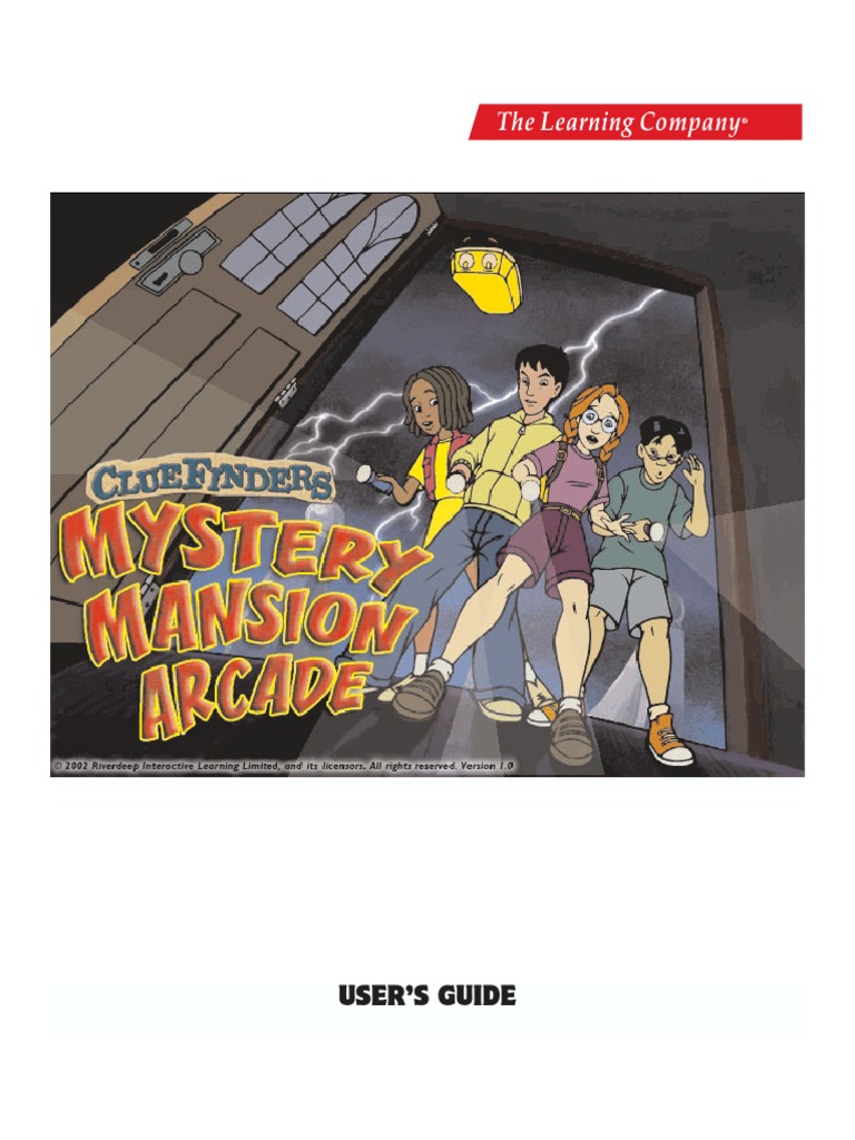 ClueFinders-Mystery-Mansion-Arcade Manual Win EN | PDF | Printer ...