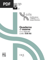 17 Modelli Di Test CILS Italiano C1 (Dicembre 2004) | PDF