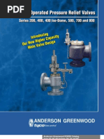 Anderson Greenwood POPRV Series 90 and 9000 | Valve | Turbocharger