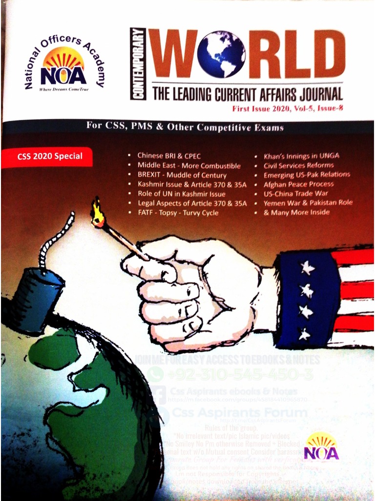 NOA Current Affair Magzine | PDF