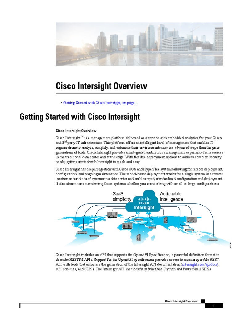 Getting - Started With Cisco Intersight | PDF | Proxy Server | Domain ...