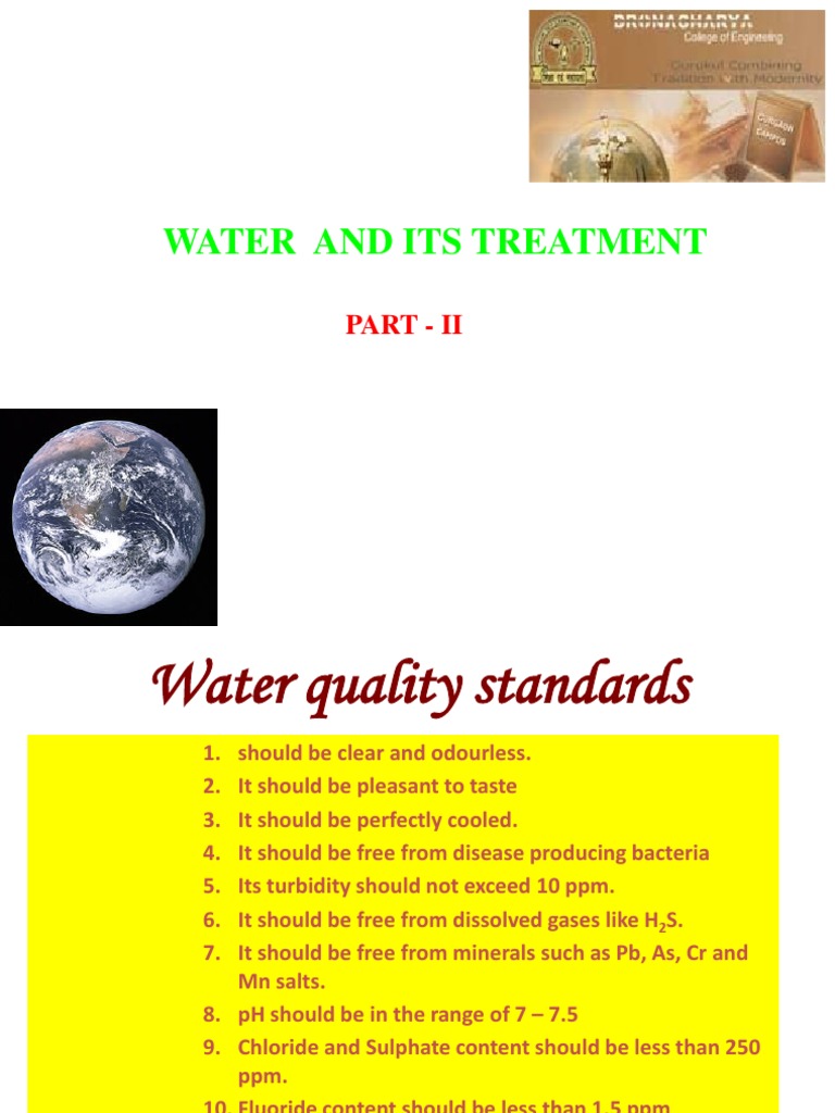Water Its Treatment Part2 | PDF | Ion Exchange | Water Purification