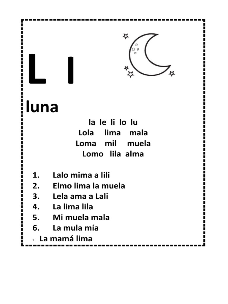 Ficha Lectura L | PDF