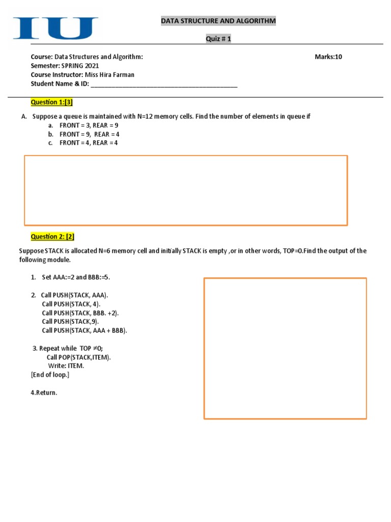 Understanding Data Structures and Algorithms through Practice | PDF