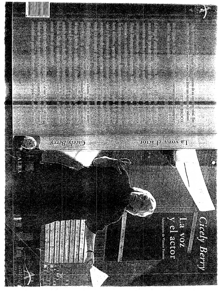 La Voz y El Actor - Cicely Berry | PDF