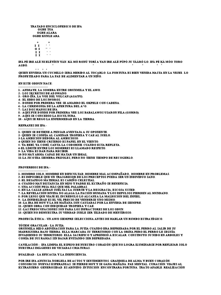 13-Ogbe Otura | PDF | Mitología | Amor