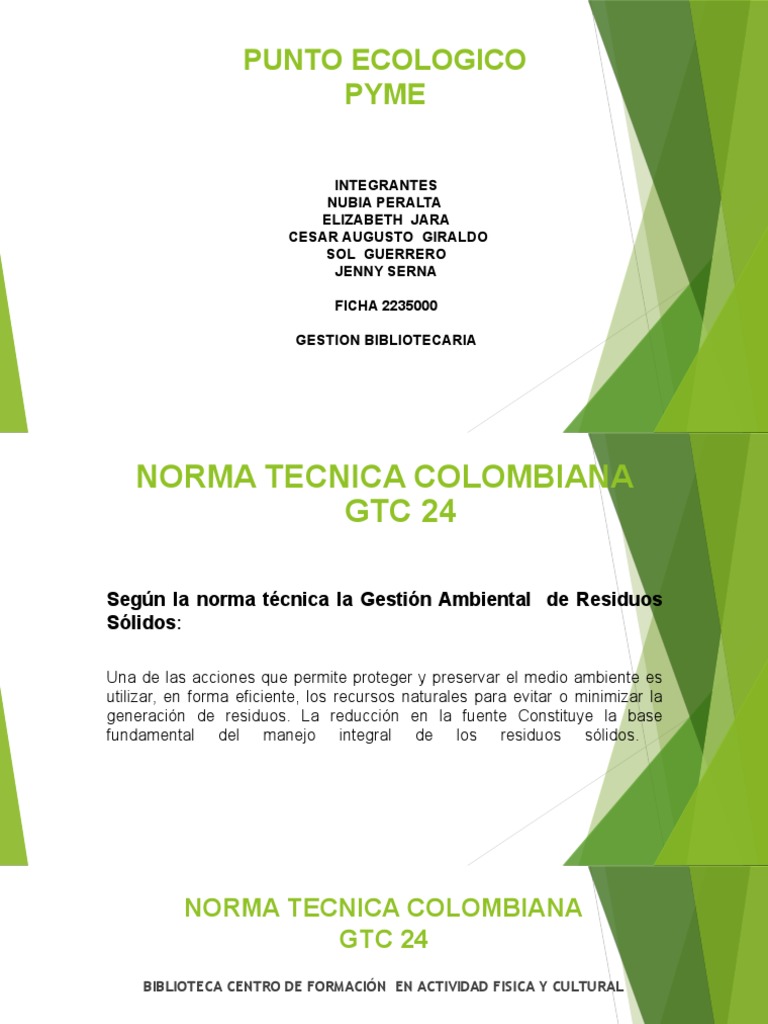 Gestión de Residuos en SENA | PDF | Reciclaje | Residuos