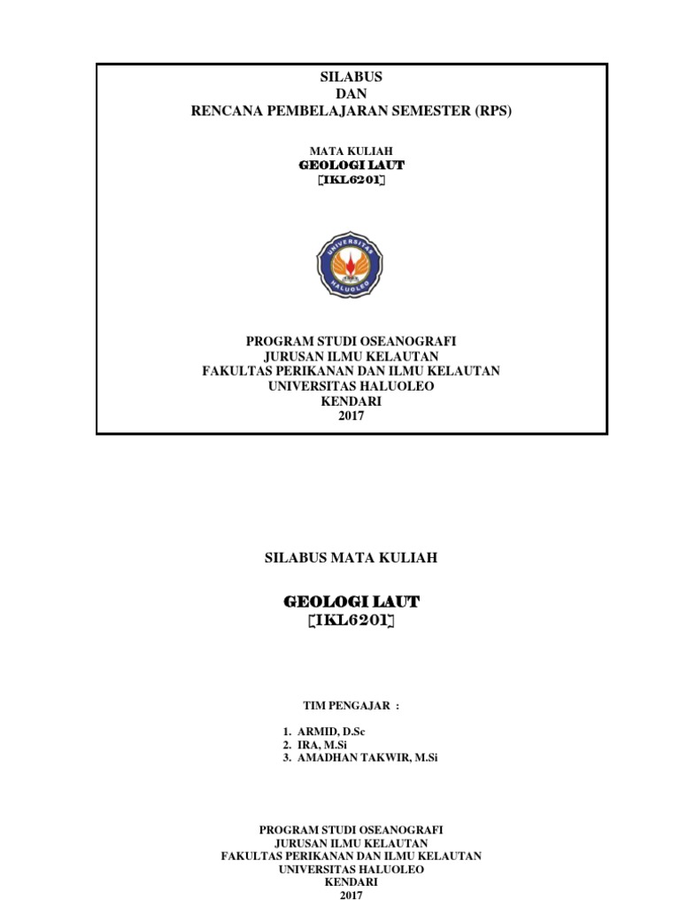Geologi Laut | PDF