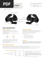 10-Meter Boresight Offset Target | PDF | Projectiles | Ballistics