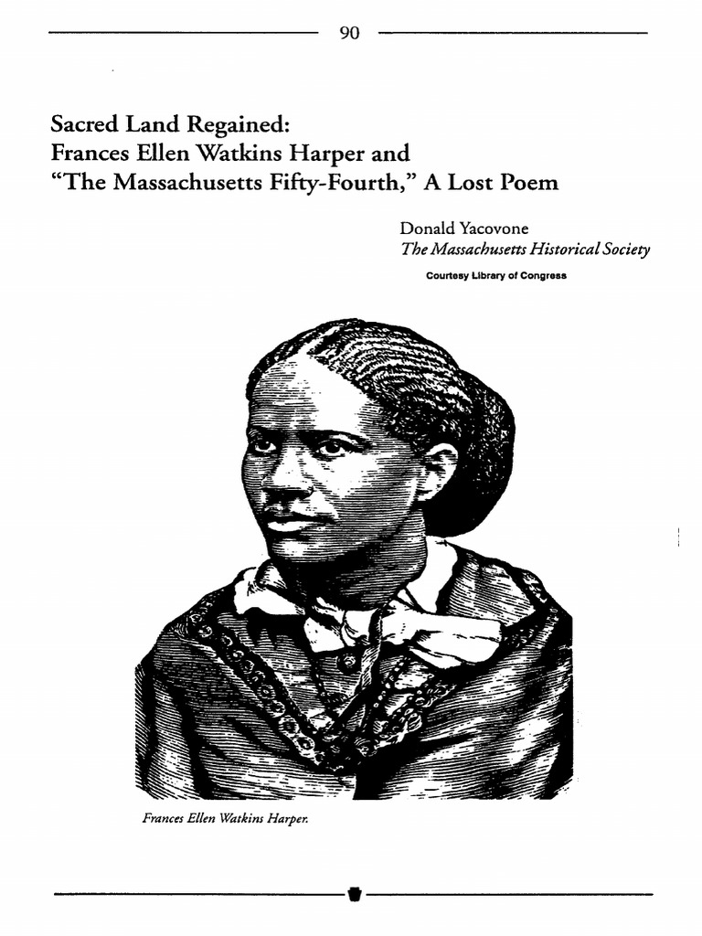 Frances Harper | PDF | Abolitionism In The United States | Slavery